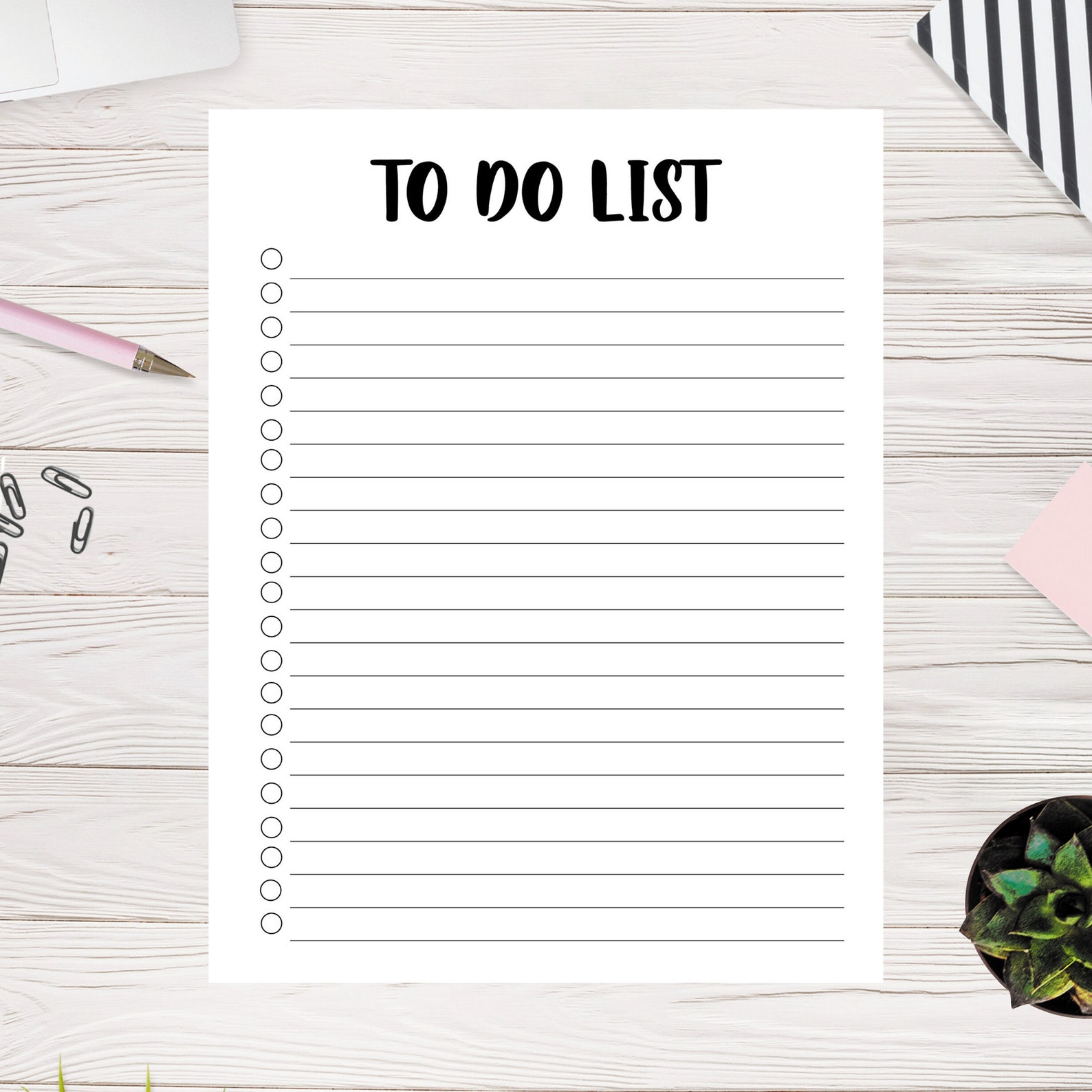 Digital To Do List Goodnotes To Do List To Do List Etsy