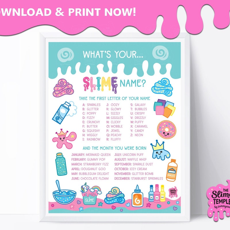 Slime Decorations - Etsy