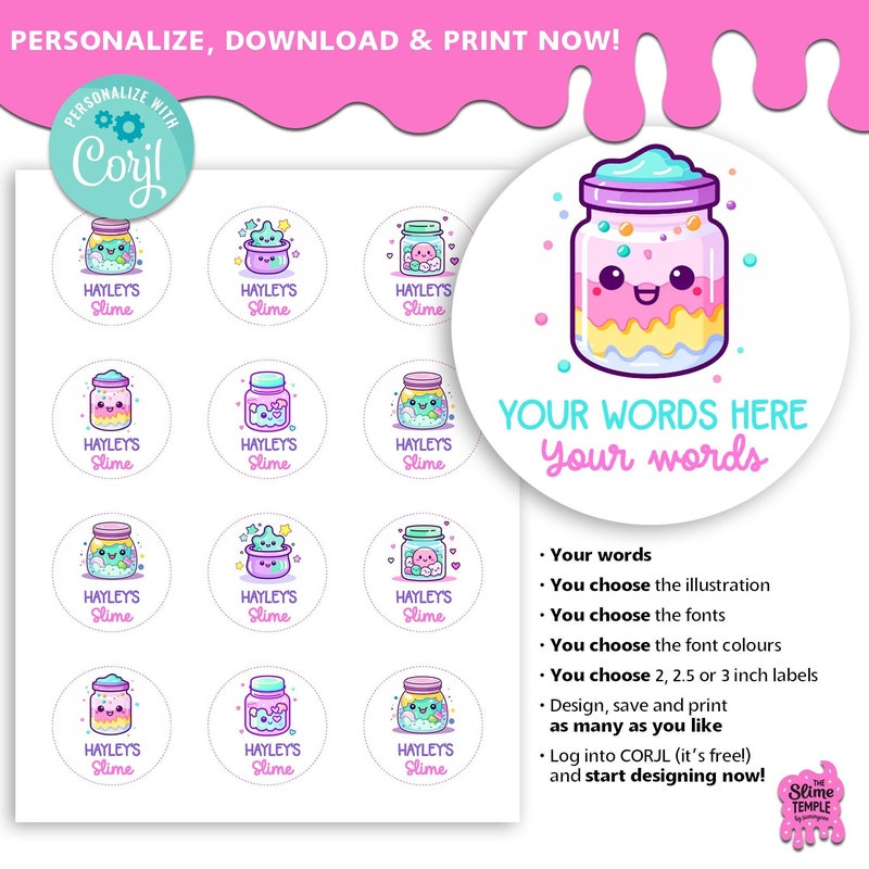 Slime Containers - Etsy