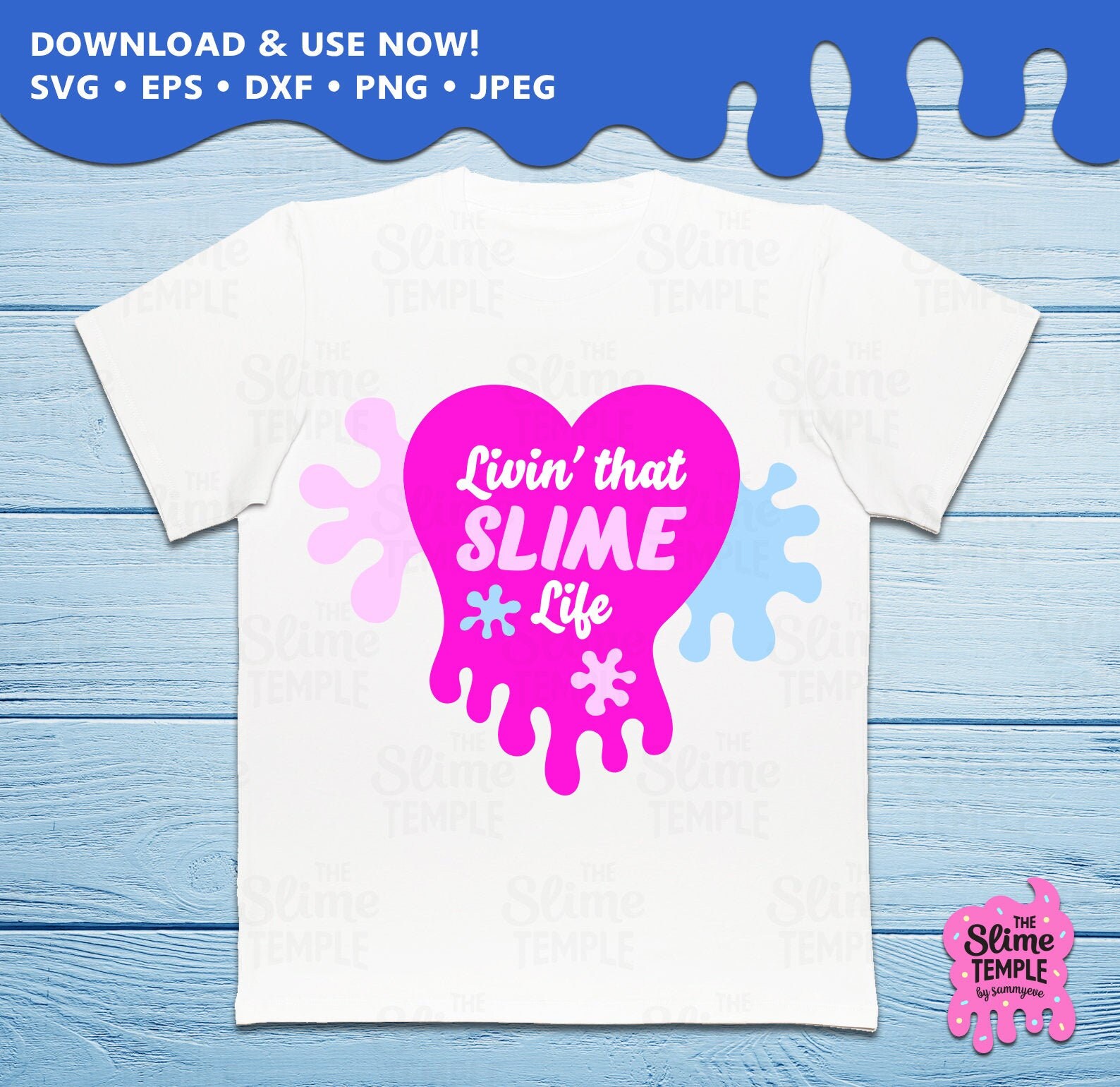 Slime SVG / Livin That Slime Life / Slime Life Svg / Slime - Etsy