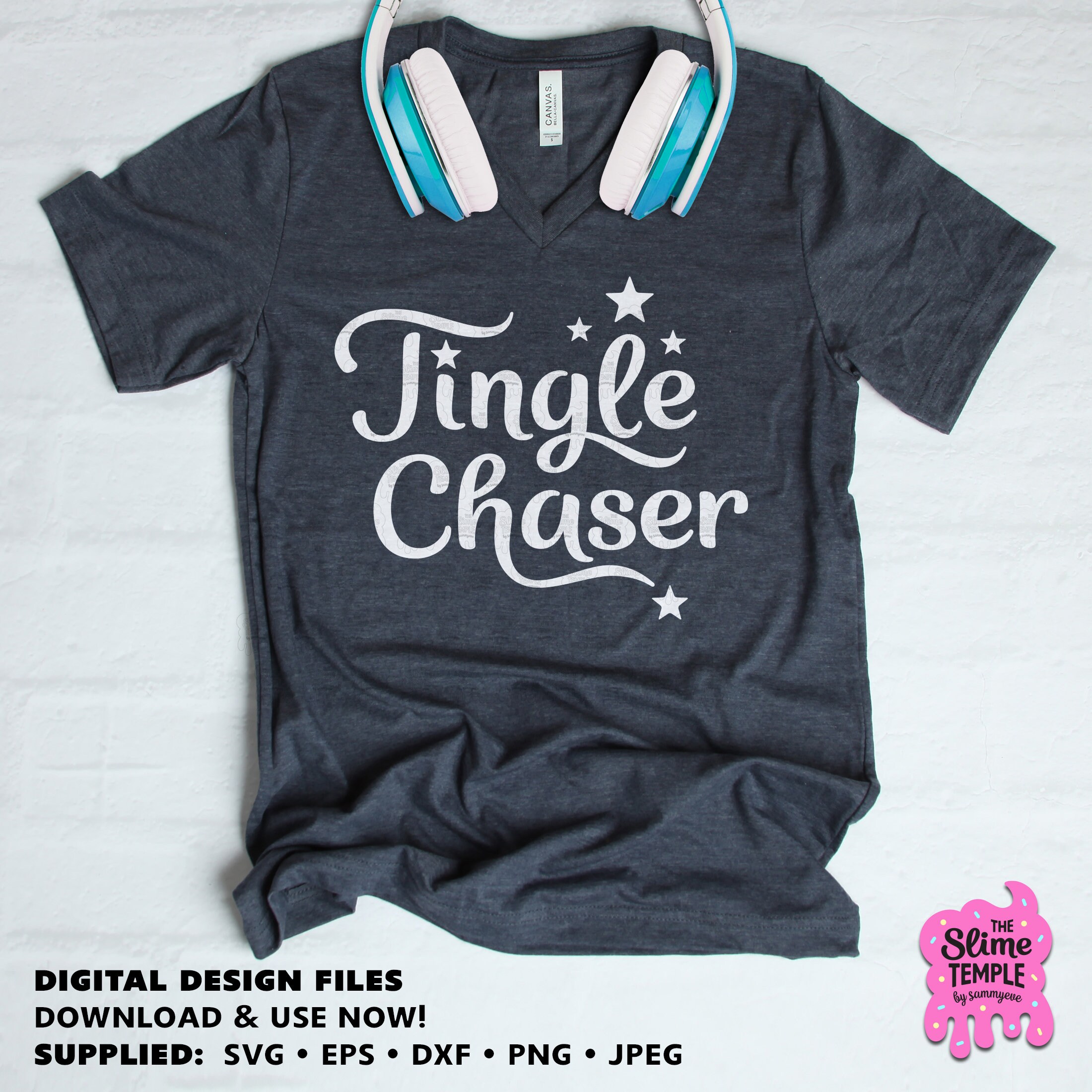 Tingle Chaser SVG / Asmr Svg / Asmr Gift / Asmr Tshirt Design / Slime ...