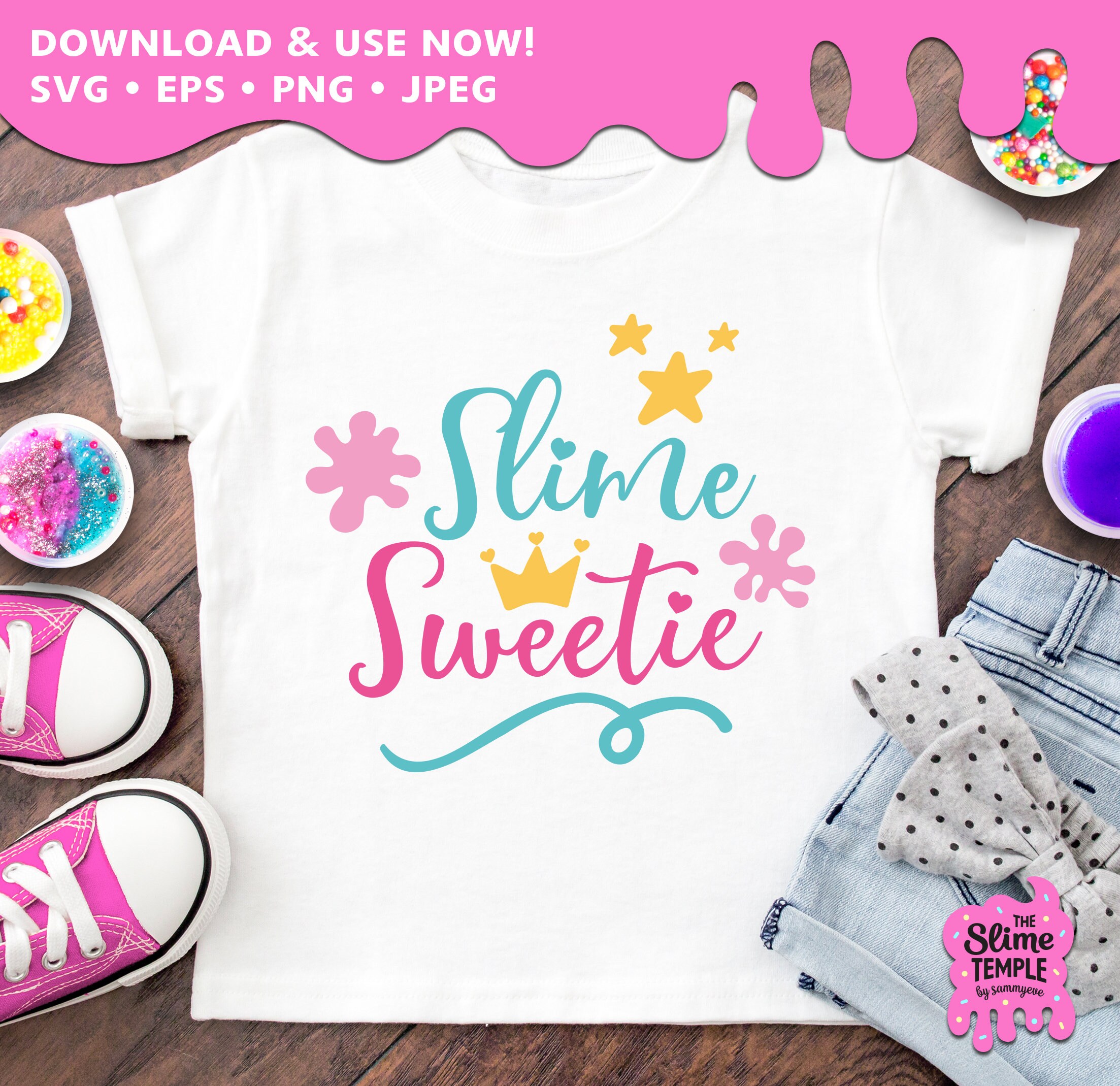 Slime Sweetie SVG / Slime SVG / Slime Birthday / Slime Gift / Slime ...