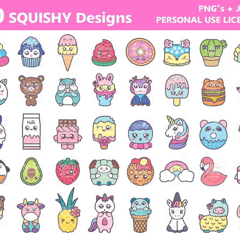 Kawaii Squishys - Etsy