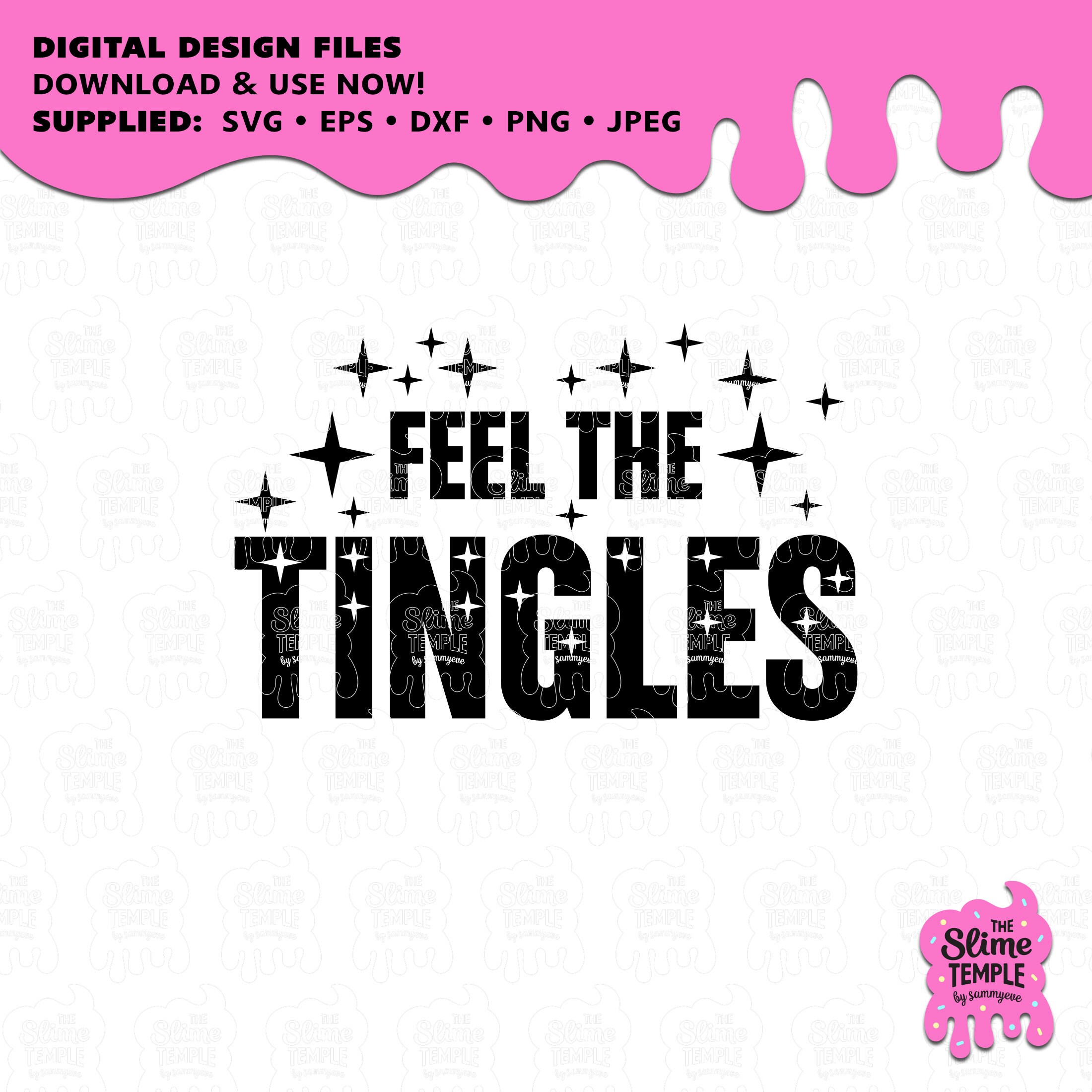 Feel the Tingles SVG / Design File / Asmr Gift / Asmr T-shirt - Etsy