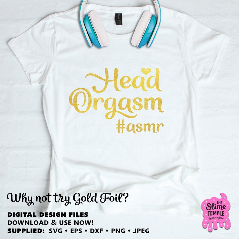 Head Orgasm SVG / Head Orgasm Asmr / Asmr T-shirt / Asmr Gift - Etsy