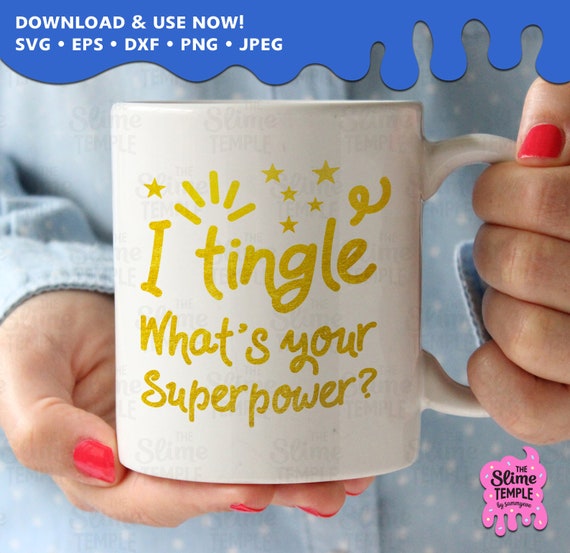 ASMR SVG / I Tingle What's Your Superpower / Asmr - Etsy Canada