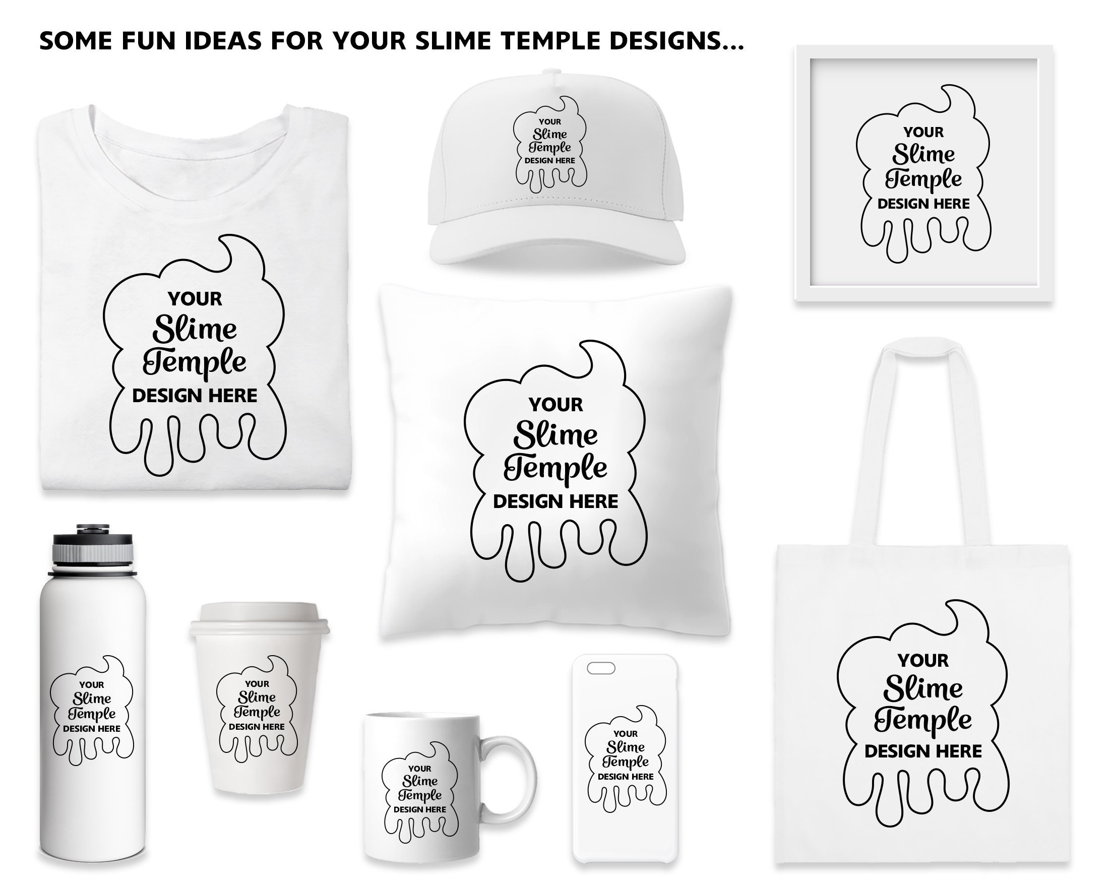 SLIME LOVERS Design Bundle VOL.1 / Slime Svg / Slime Queen / Slime ...