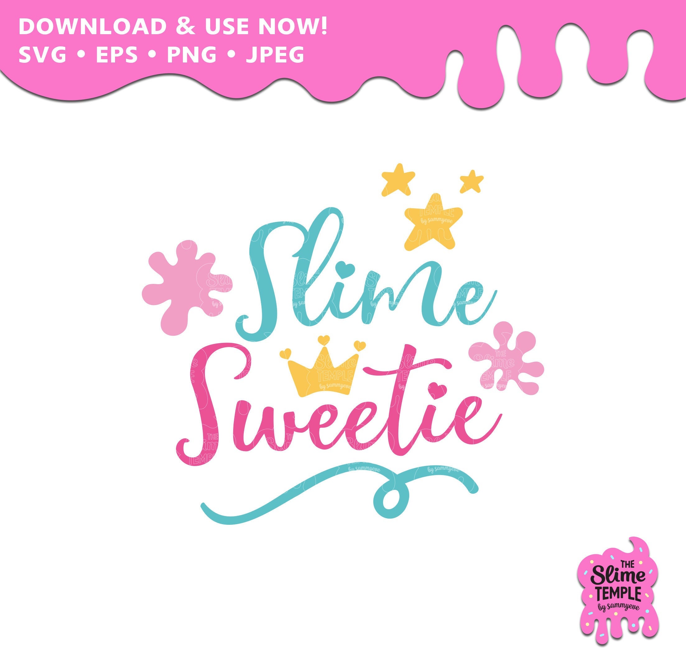 Slime Sweetie SVG / Slime SVG / Slime Birthday / Slime Gift / Slime ...