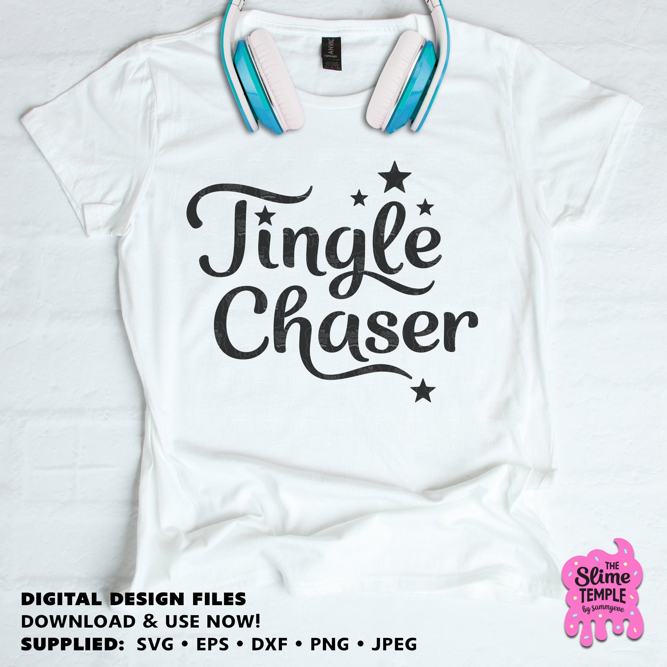 Tingle Chaser SVG / Asmr Svg / Asmr Gift / Asmr Tshirt Design / Slime ...
