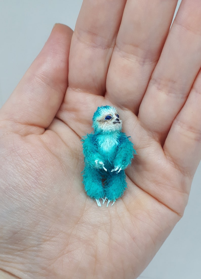 Miniature Sloth. Crochet Toy. Amigurumi Sloth. | Etsy