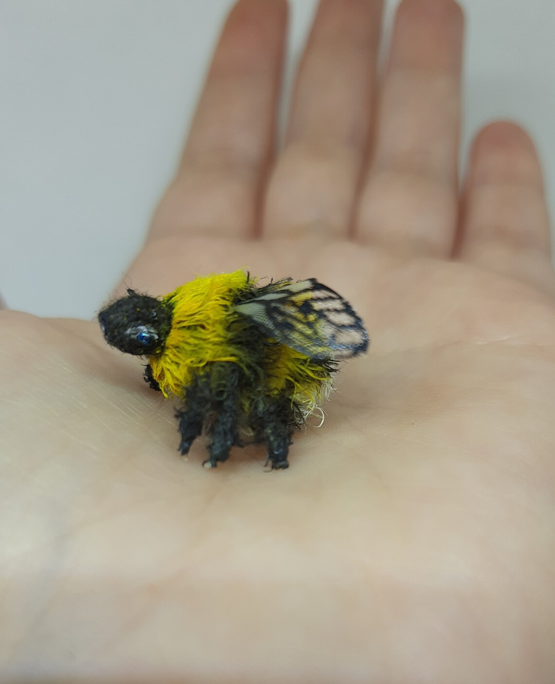 Miniature Bee Amigurumi. Crochet Bee. Micro Handmadebug. | Etsy