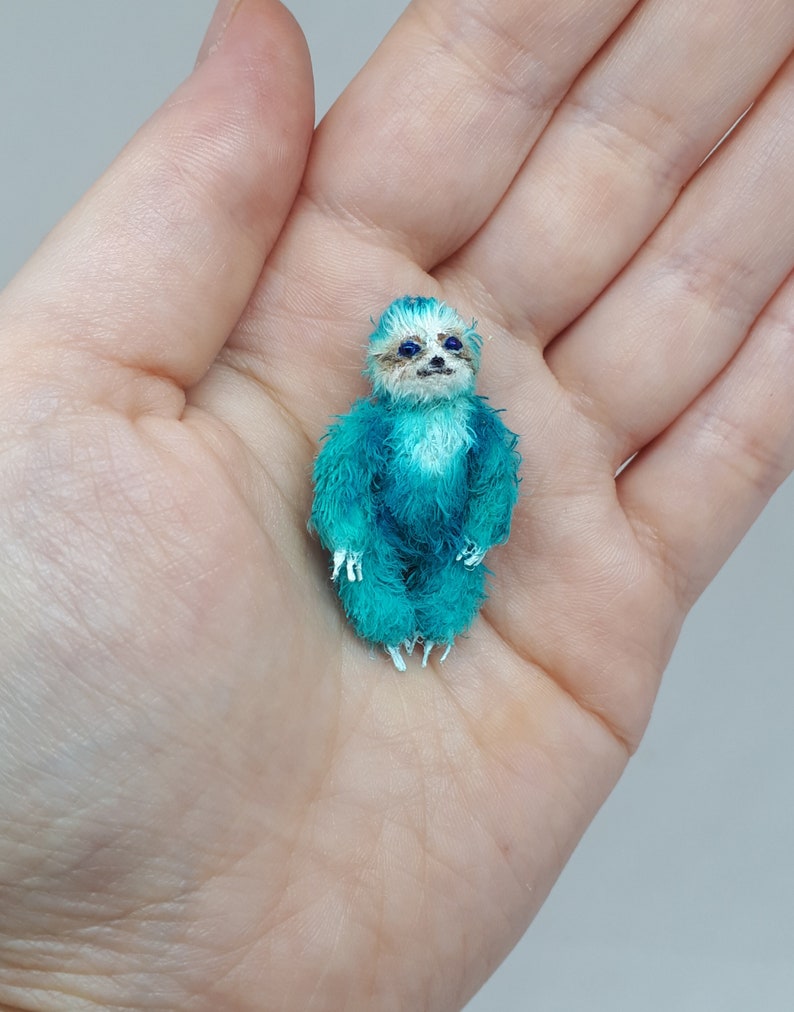 Miniature Sloth. Crochet Toy. Amigurumi Sloth. | Etsy