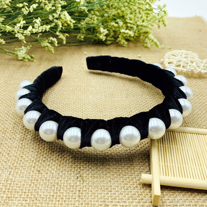 Pearl Headband - Etsy