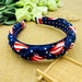 American Flag Braided Headband4th of July Headbandpatriotic - Etsy