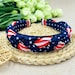 American Flag Braided Headband4th of July Headbandpatriotic - Etsy