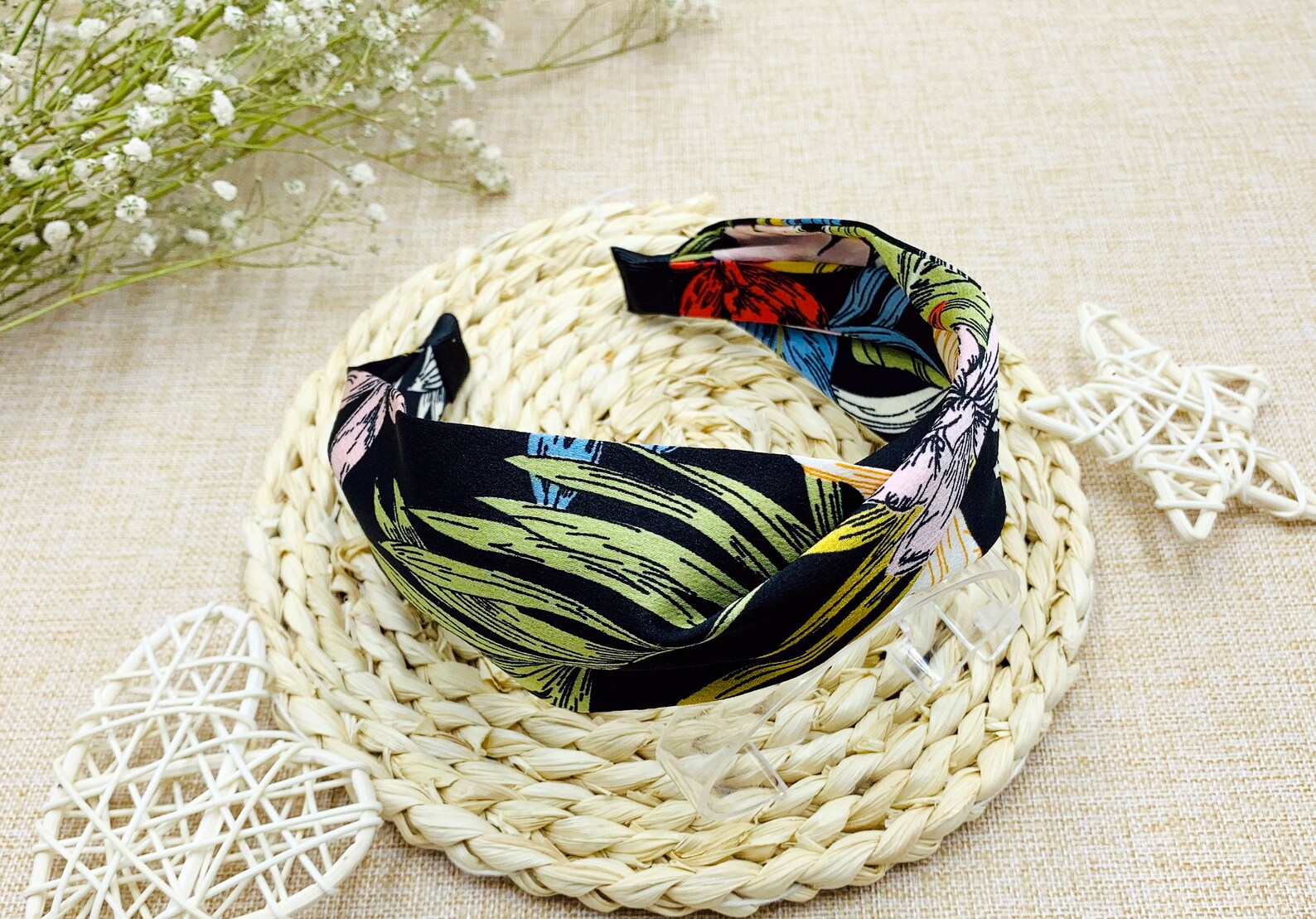 Tropical Print Twist Headband,headbands for Women,bohemian Headband ...
