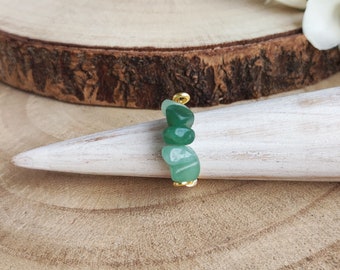 Real Green Aventurine Ring - Etsy