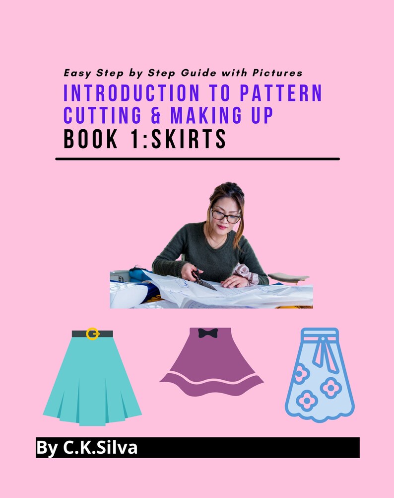 Introduction to Pattern Cutting & Making UP Book 1 Skirts E Book - Etsy UK