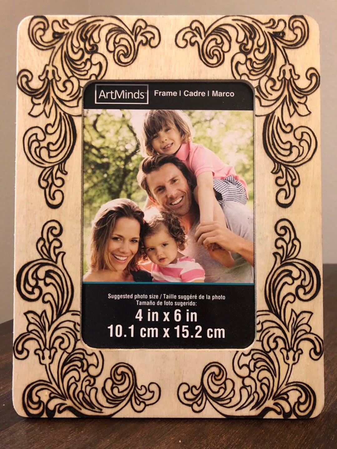 Victorian Design Picture Frame - Etsy