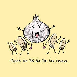 Thank You for the Life Lassans classic Version Mother's Day Greeting ...