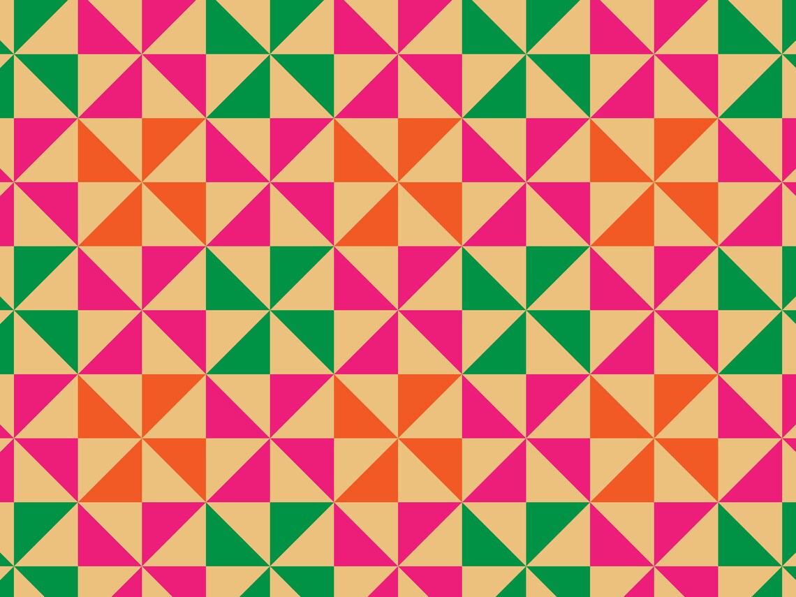 Phulkari Pattern [version B] - Greeting Card (desi, Indian, Pakistani ...