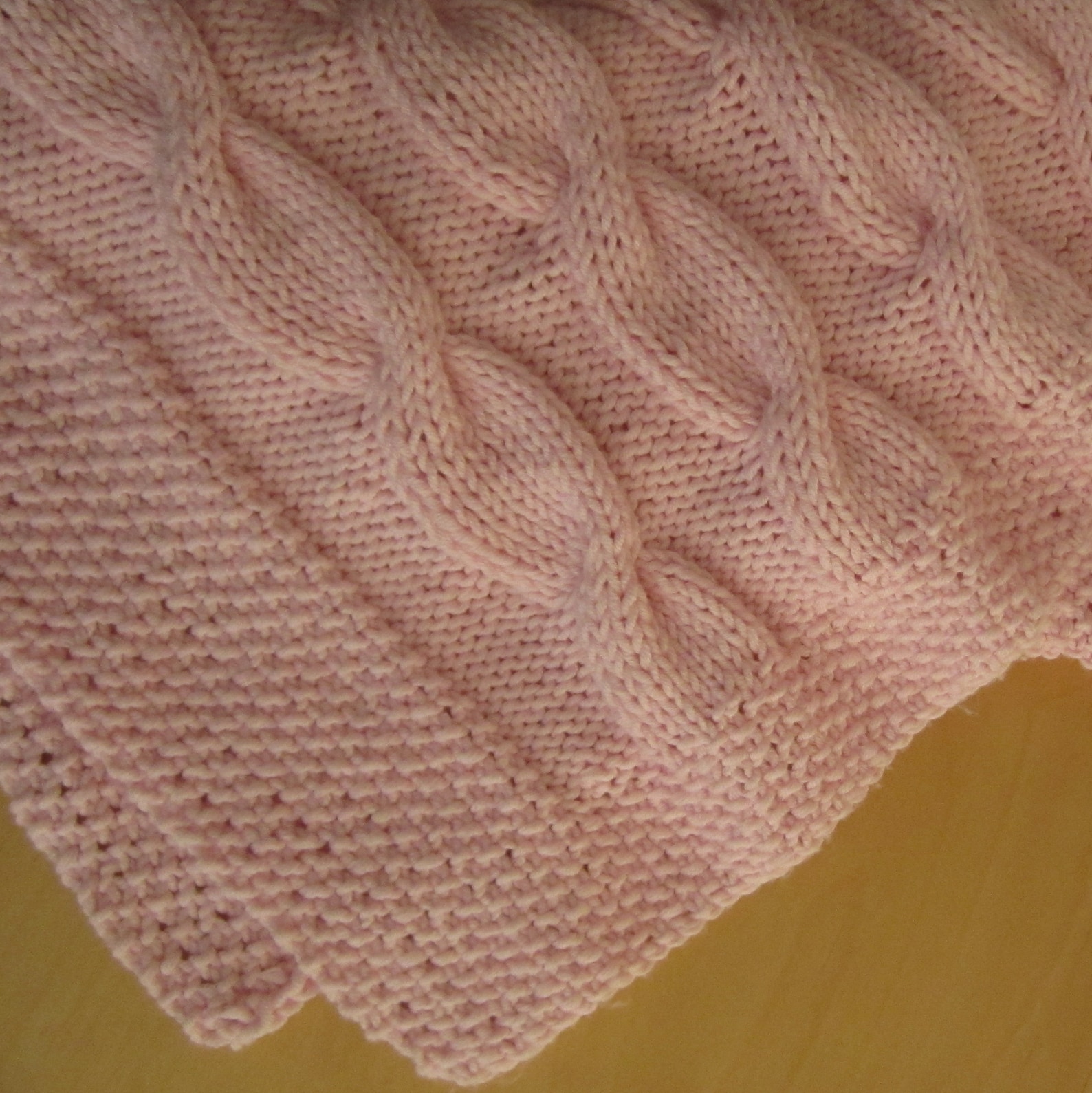 Baby Blanket Knitting Pattern Baby Cable Throw/afghan/blanket - Etsy