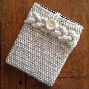 PDF KNITTING PATTERN, Sleeve, Cover, Case for iPad Mini, Kindle Fire ...