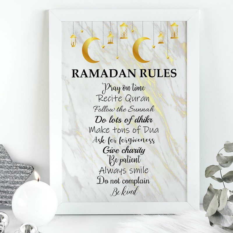 Ramadan Printable - Etsy