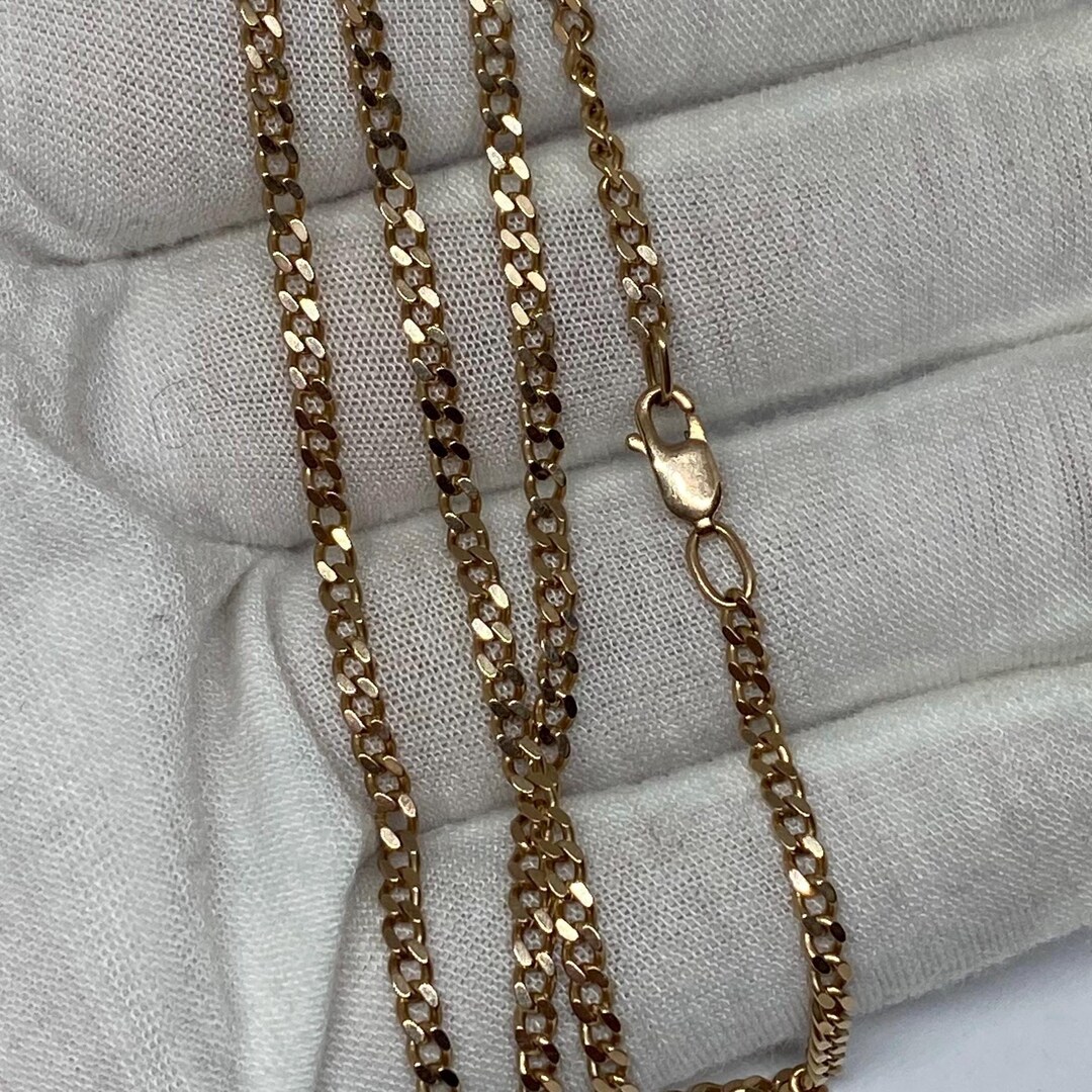 Vintage Original14k 583 Rose Gold Chain , Rose Gold Necklace Chain ...