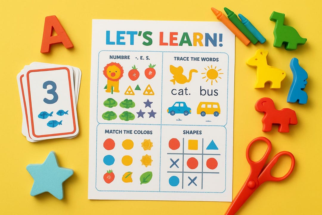 Educational Printables for Kids - Preschool Learning Worksheets ...