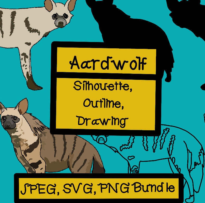 Aardwolf Drawing