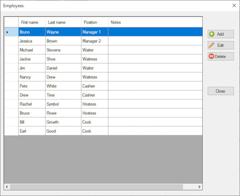 Accurate Employee Shift Maker Scheduler for Microsoft Windows PC ...
