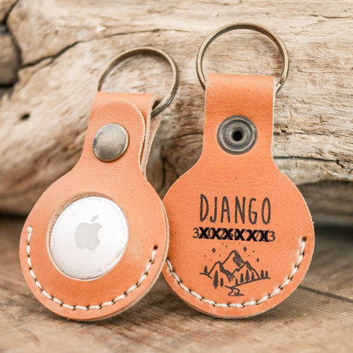 Airtag Pet Collar Holder Dog Collar Air Tag Case Dog Name - Etsy
