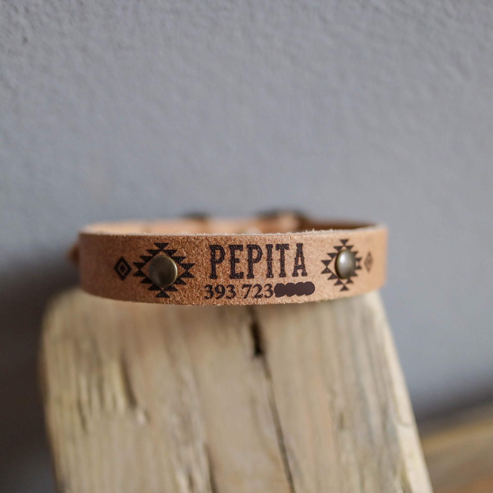 Dog neck band with name. Custom pet id. Engraved dog collar. | Etsy