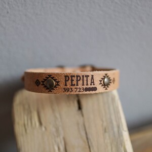 Dog Neck Band With Name. Custom Pet ID. Engraved Dog Collar. Custom Cat ...