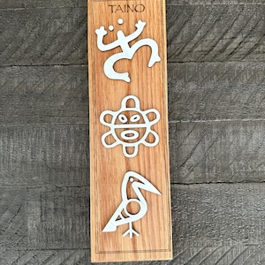 Taino Wall Plaque W/ Petroglyphs - Etsy