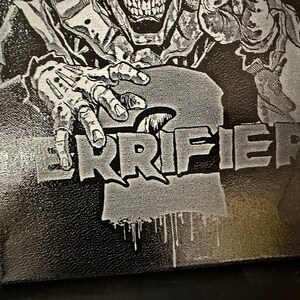 Laser Engraved Terrifier 2 Poster on a 9x12 Canvas - Etsy