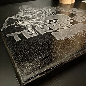 Laser Engraved Terrifier 2 Poster on a 9x12 Canvas - Etsy