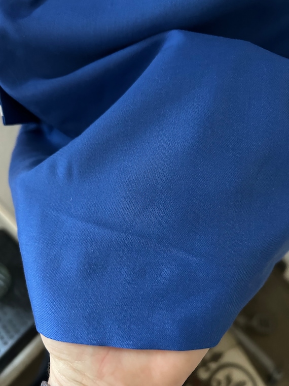 Vintage Early 70s Royal Blue Majorette Style Tunic To… - Gem