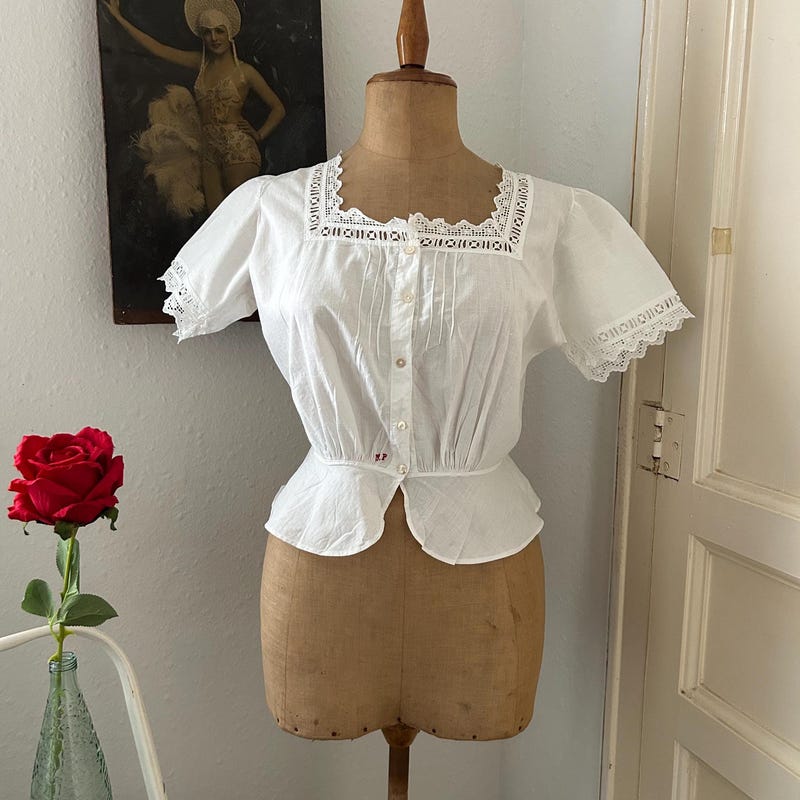 Antique Corset Cover - Etsy