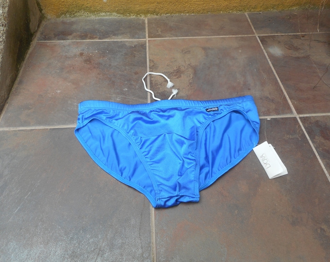 Vintage Men's Solid Sky Blue Speedo Bikini Bottoms Trunks Swim Wear ...