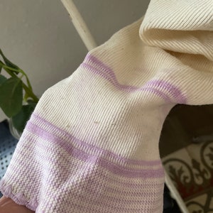 Rare Edwardian Winter Split Leg Bloomers W/ Lavender Striped Legs ...