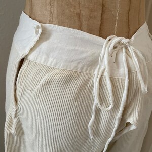 Rare Edwardian Winter Split Leg Bloomers W/ Lavender Striped Legs ...