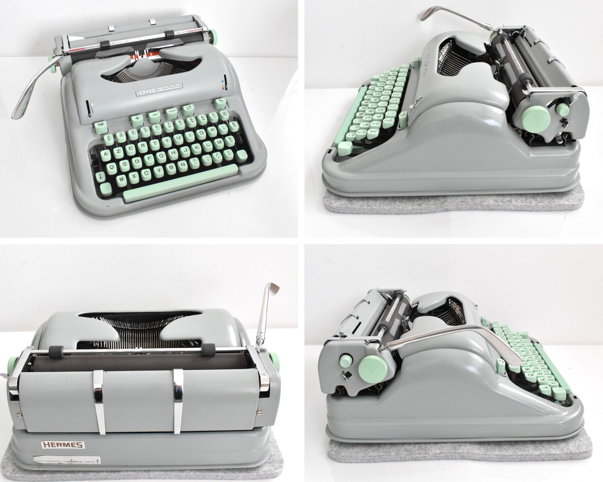 Pre-order RARE SCRIPT Professionally Restored CURSIVE Hermes 3000 ...