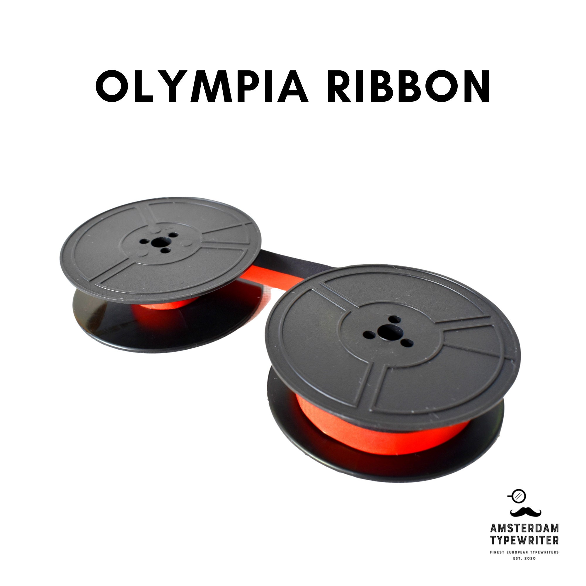 11 FREE OLYMPIA Typewriter Ribbon Black or Red/black, High-quality ...