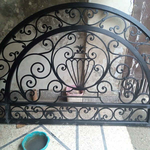Wrought Iron Arch Window - Etsy