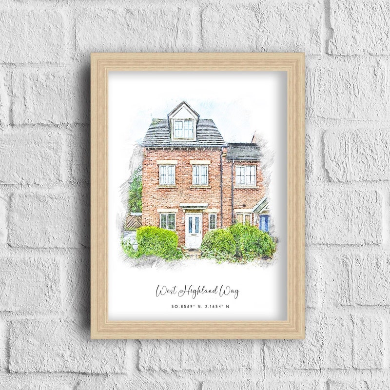 Colored Pencil House - Etsy