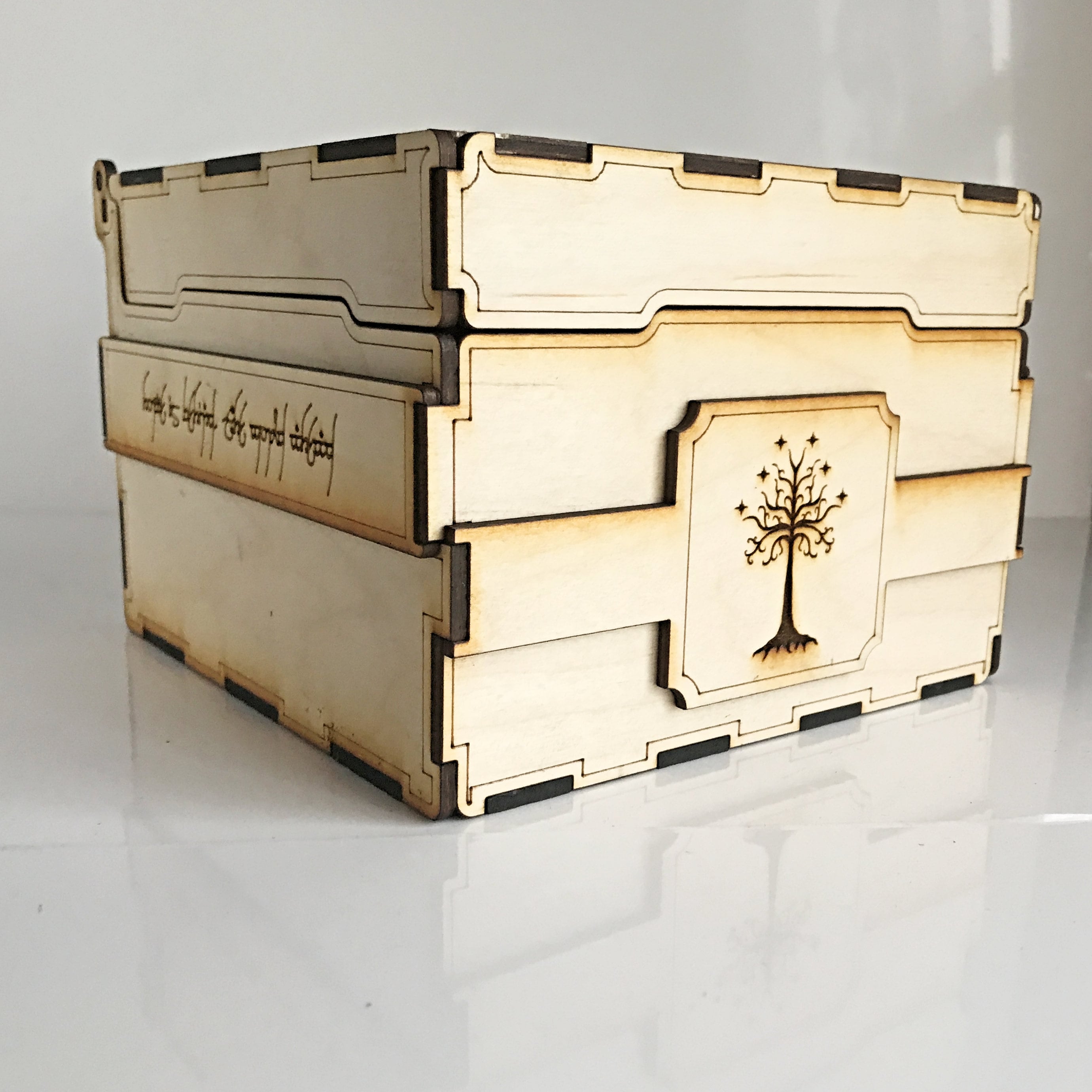 Lord of the Rings Wooden Box Tolkien Signature One Ring to - Etsy Australia