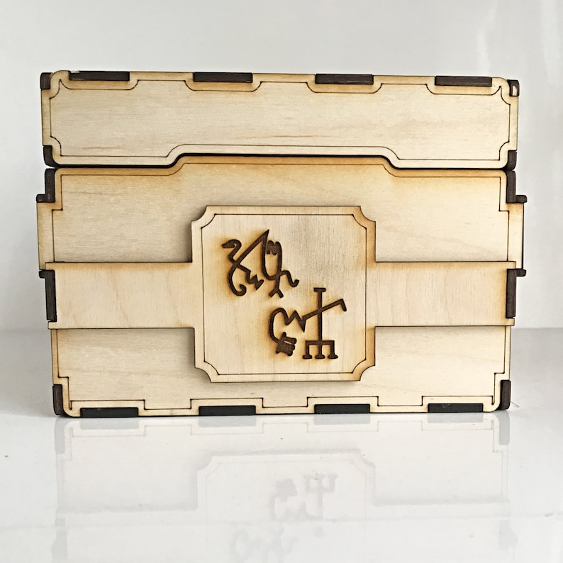 Cthulhu / Lovecraft Wooden Box. Waits Dreaming Even Death May - Etsy