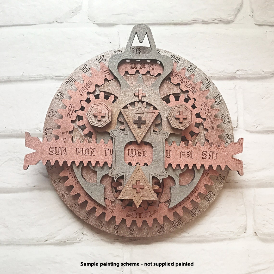 Steampunk Perpetual Calendar - Etsy